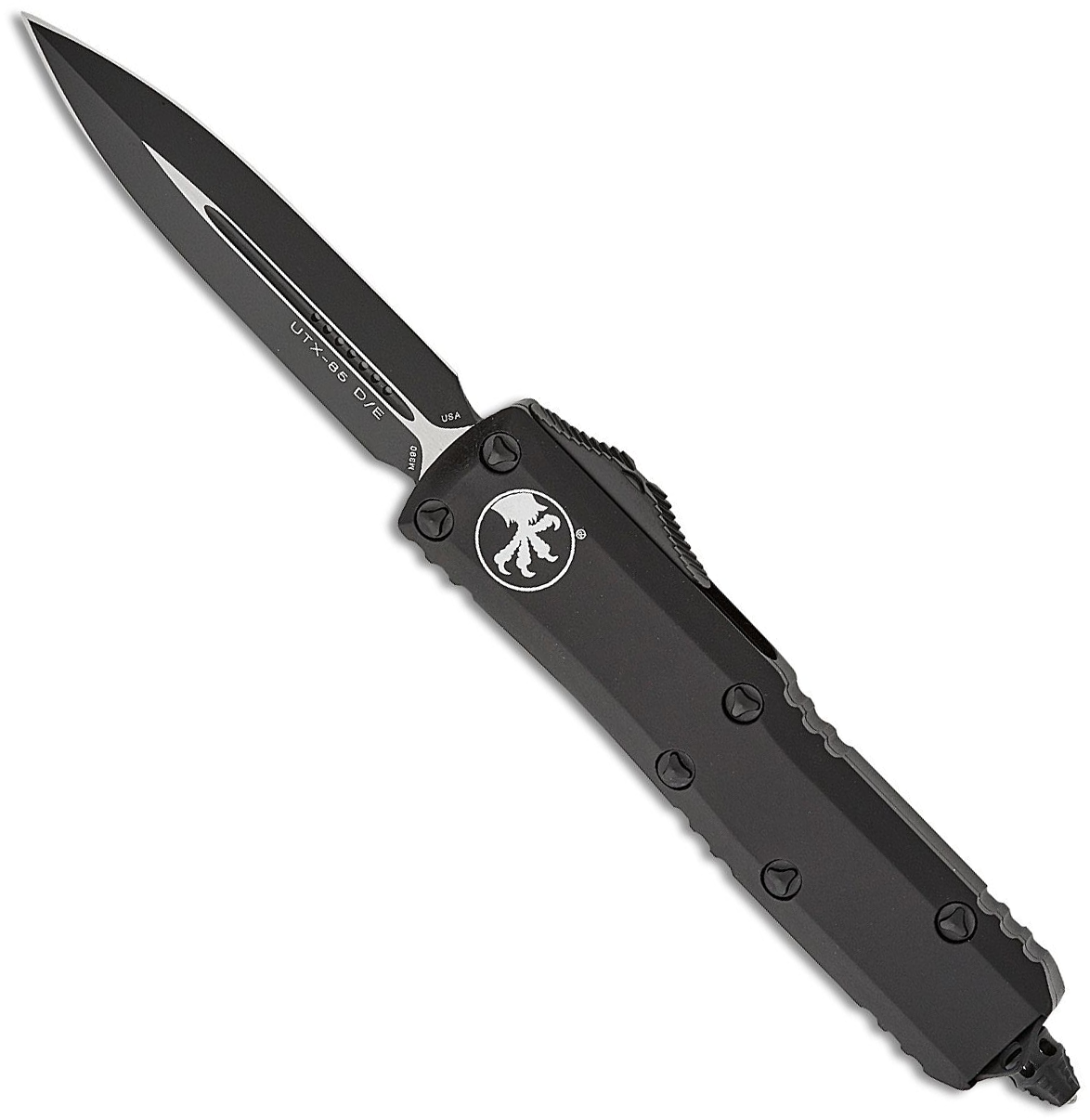 Microtech UTX-85 Double Edge 232-1T OTF Pocket Knife — Adept Knives