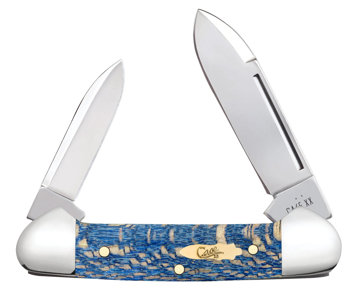 Case XX 63733 Baby Butterbean (Blue Sycamore Wood, Tru-Sharp, Spear/Pe ...