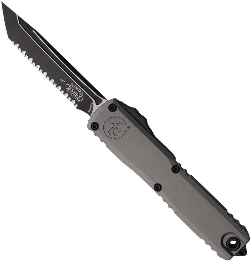 Microtech 1123-3NC Ultratech GEN III ZBP (M390MK, Tanto, Black, Alumin ...