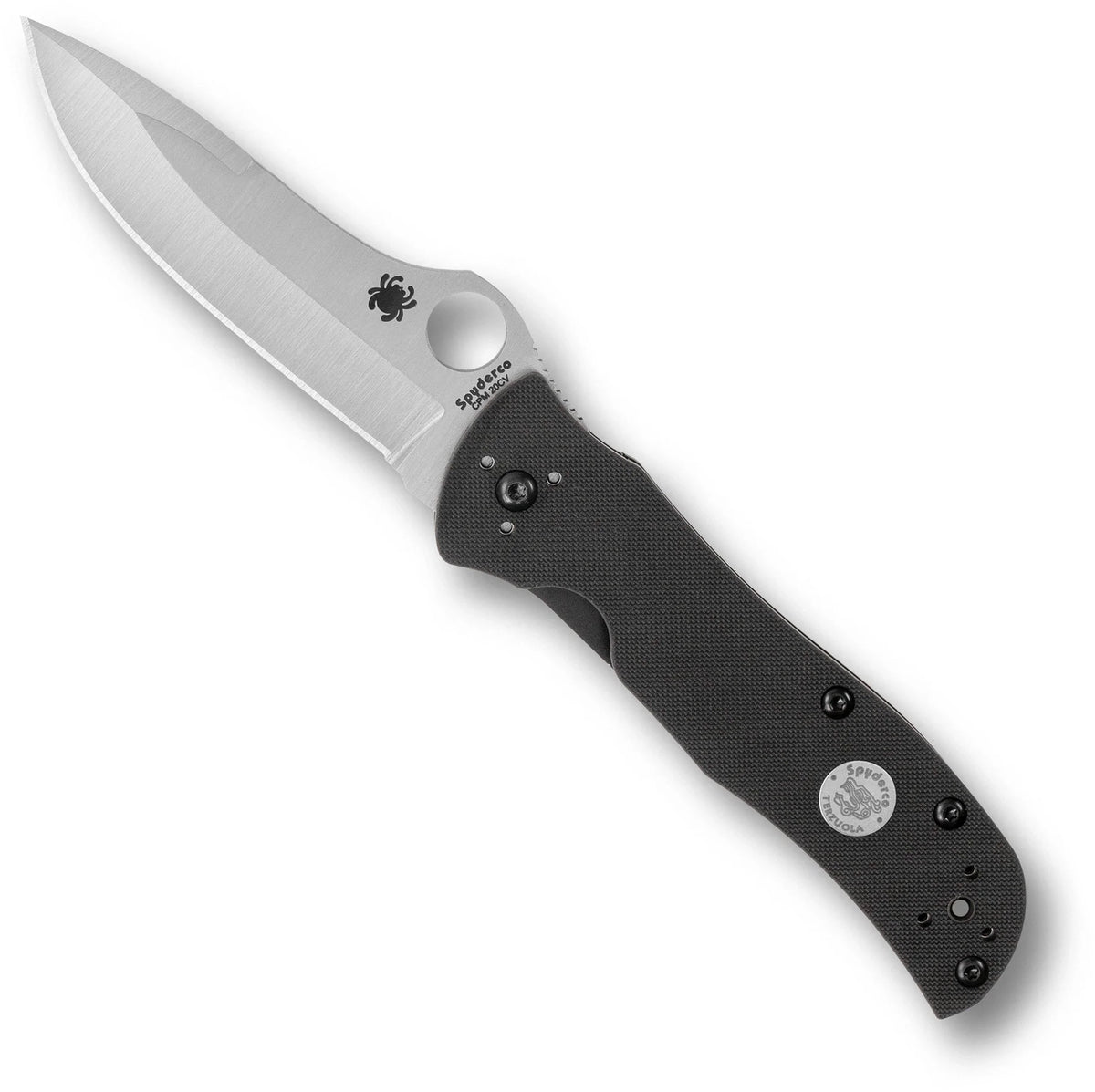 Spyderco C55G20CVP Starmate (CPM 20CV, Clip Point, Satin, G10) Sprint ...