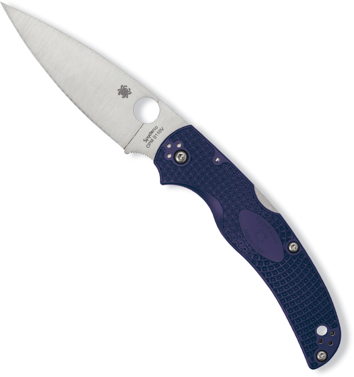 Spyderco Native Chief Lightweight C244PDBL Pocket Knife — Adept Knives