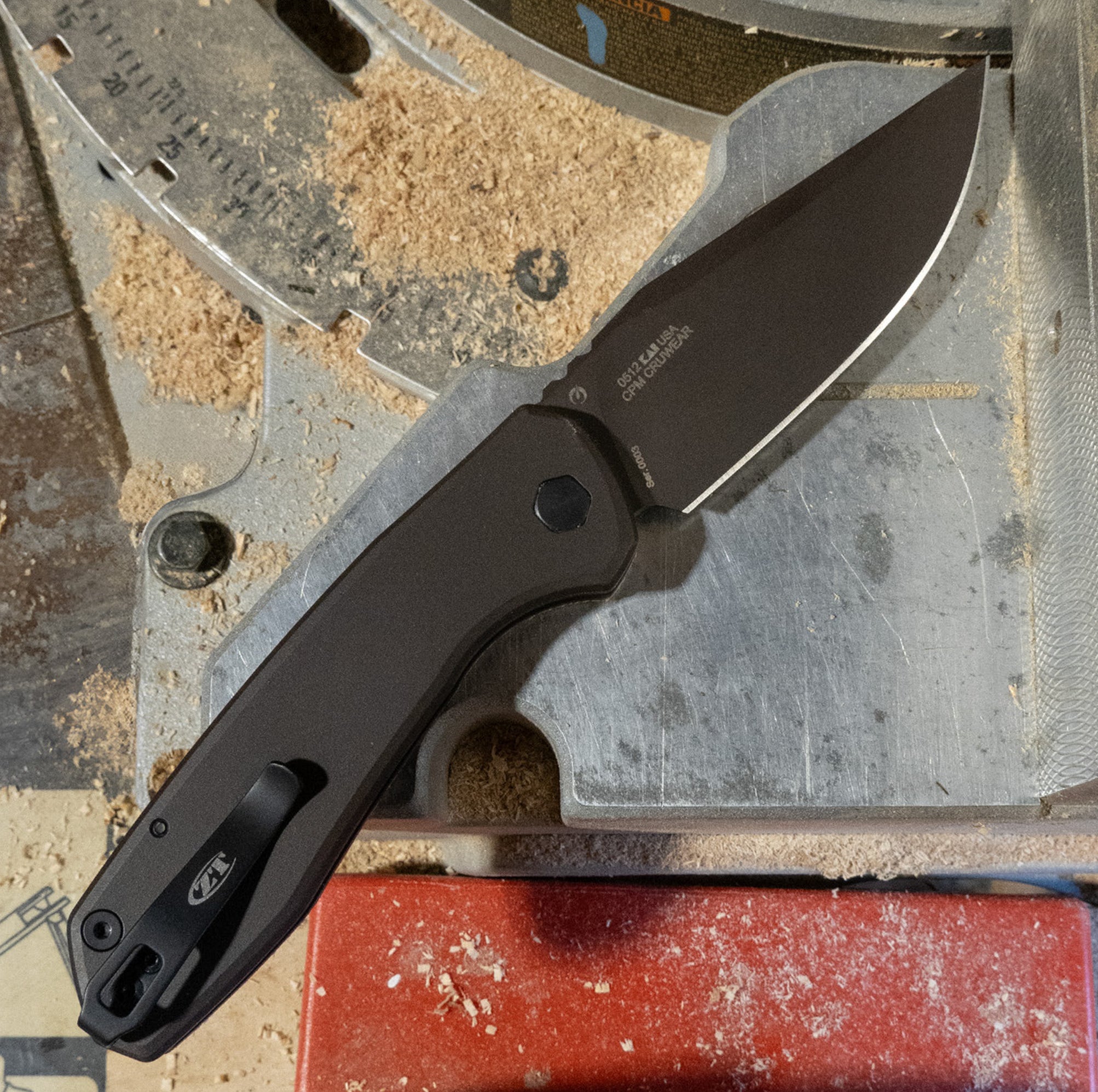 Zero Tolerance 0512 Push Button Automatic Pocket Knife — Adept Knives